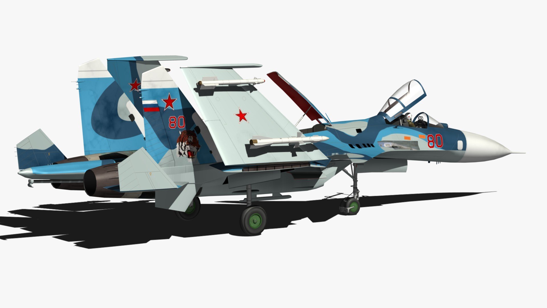 3D sukhoi naval flanker model - TurboSquid 1313100