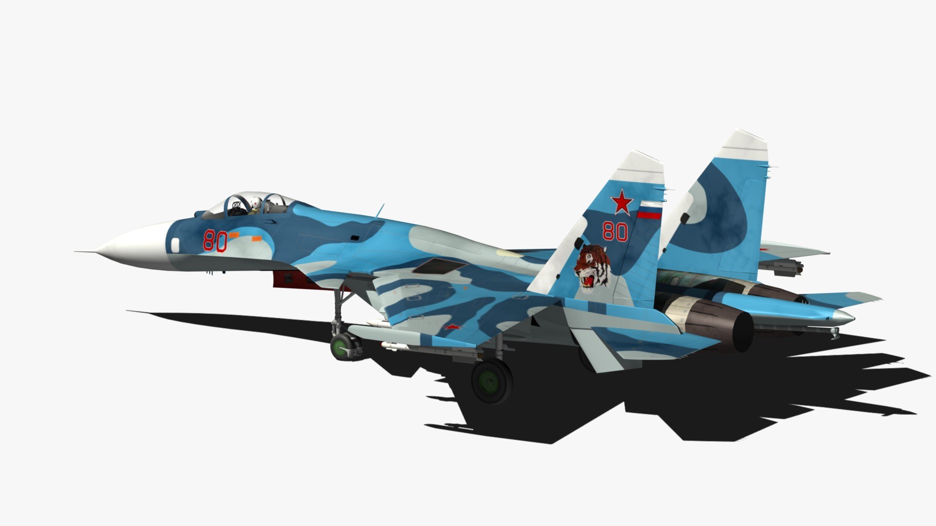3D sukhoi naval flanker model - TurboSquid 1313100