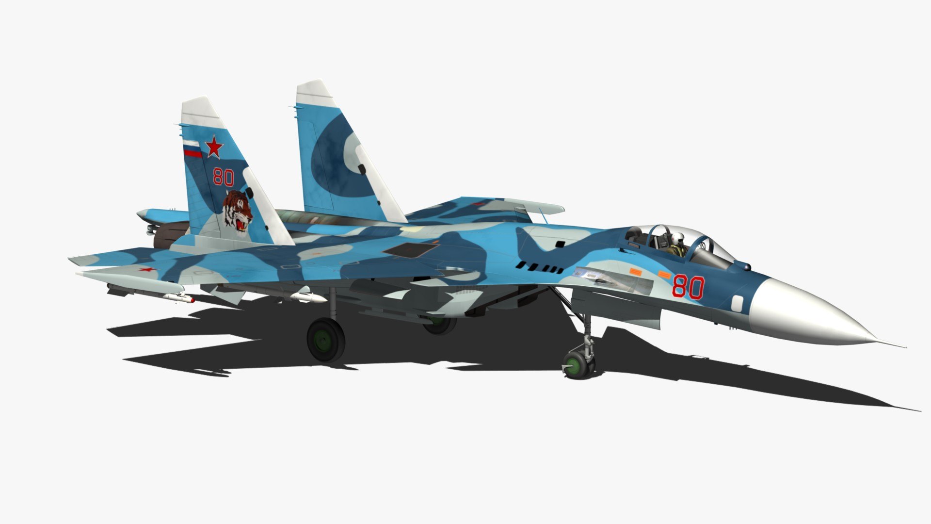 3D sukhoi naval flanker model - TurboSquid 1313100