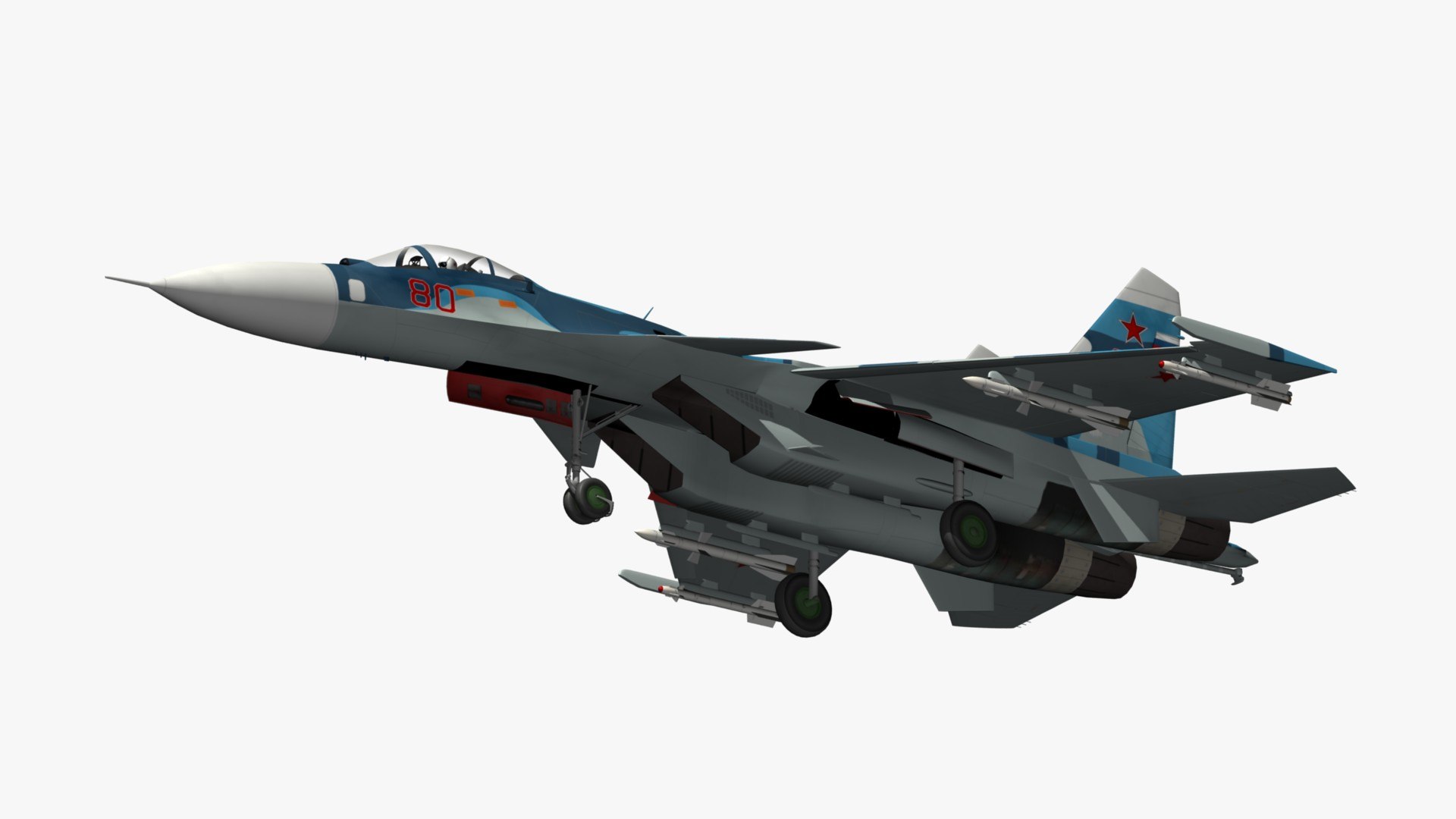 3D sukhoi naval flanker model - TurboSquid 1313100