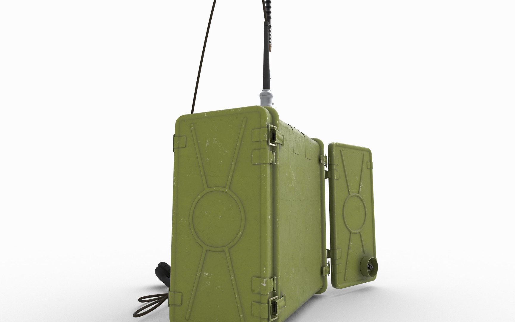 Army Field Radio R-105D 3D Model - TurboSquid 2216901