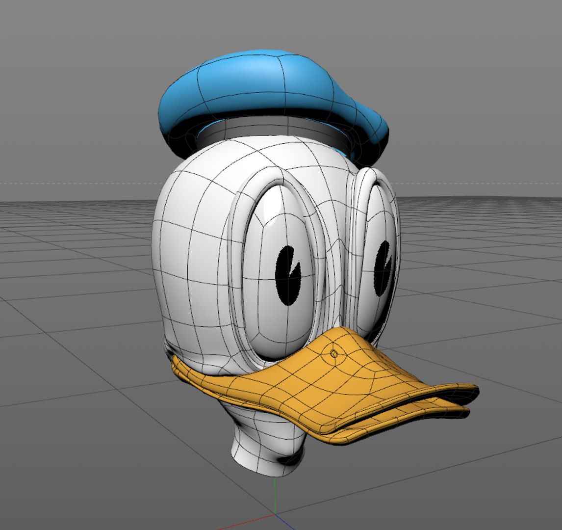 Donald Duck C4d