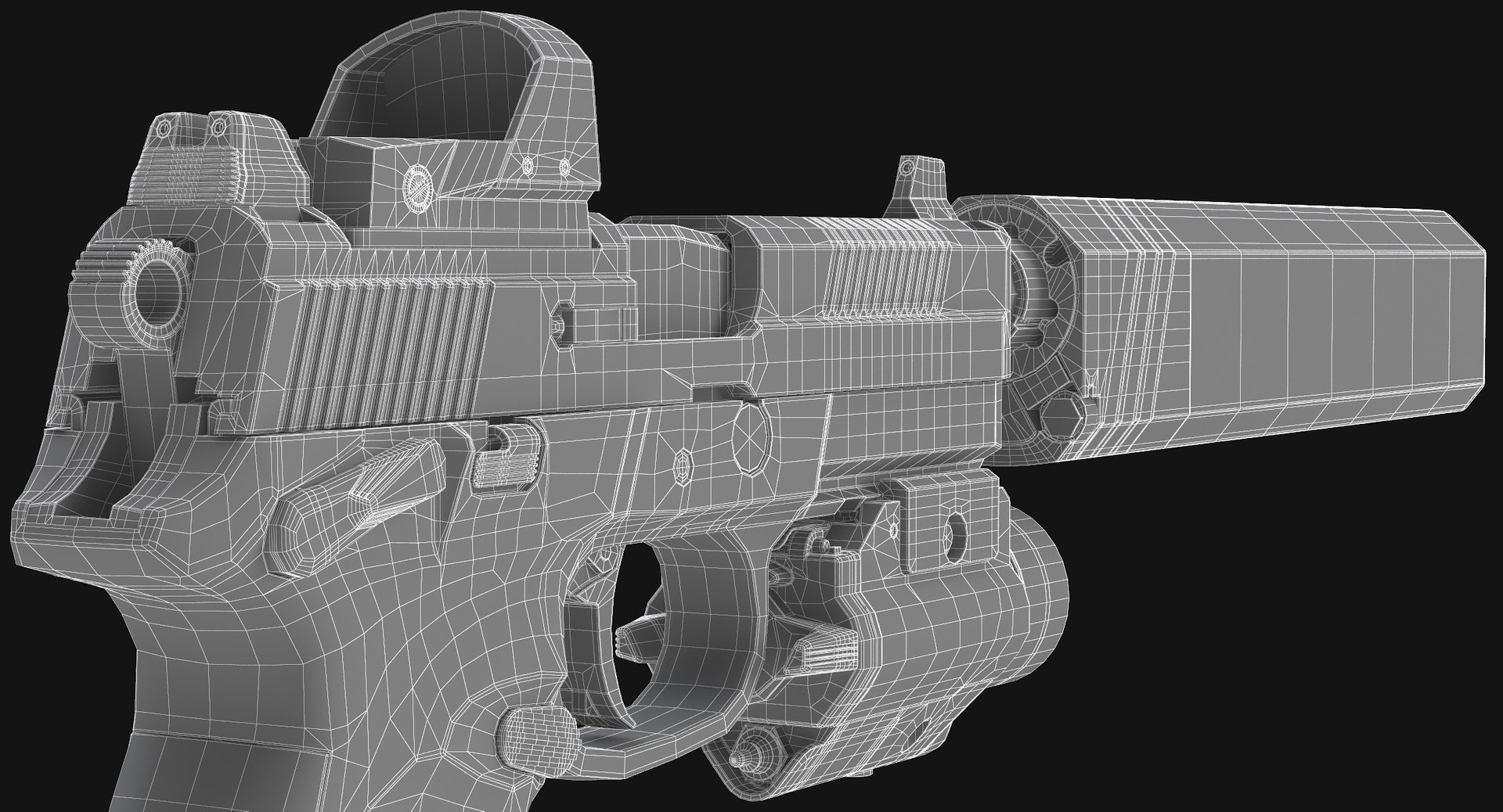 Fn Fnx-45 Tactical Sight 3D - TurboSquid 1194970