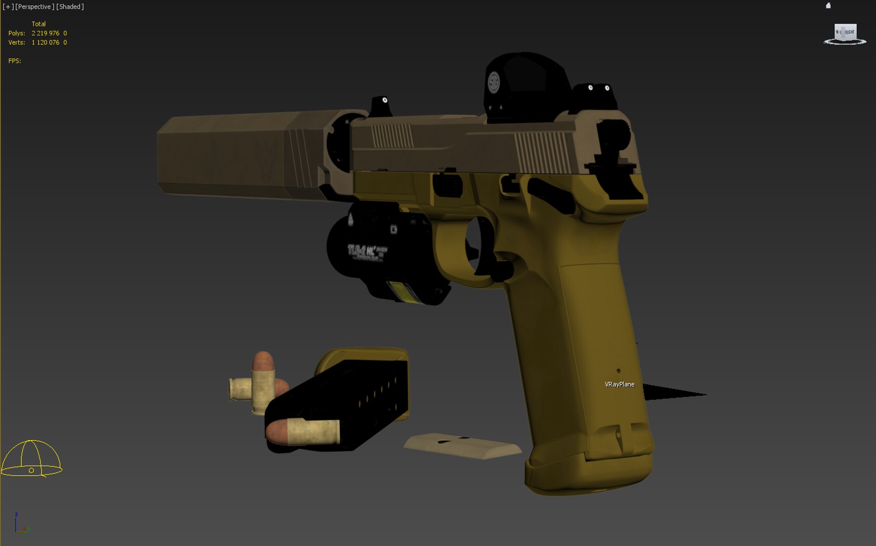 Fn Fnx-45 Tactical Sight 3D - TurboSquid 1194970