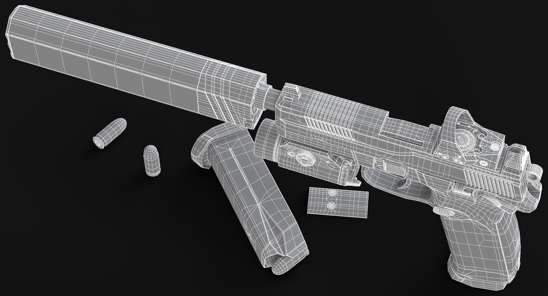 Fn Fnx-45 Tactical Sight 3D - TurboSquid 1194970