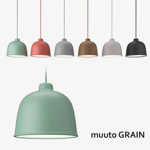 muuto unfold lamp shade 3d model