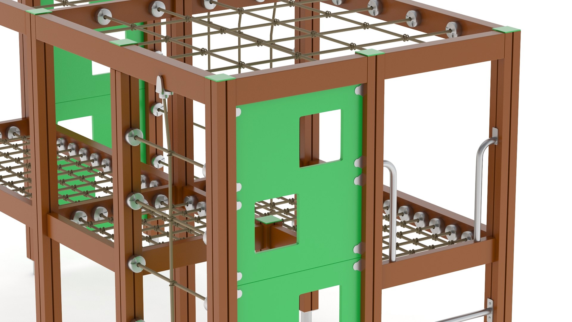 Lappset Climbing Frame 04 3D - TurboSquid 1760552