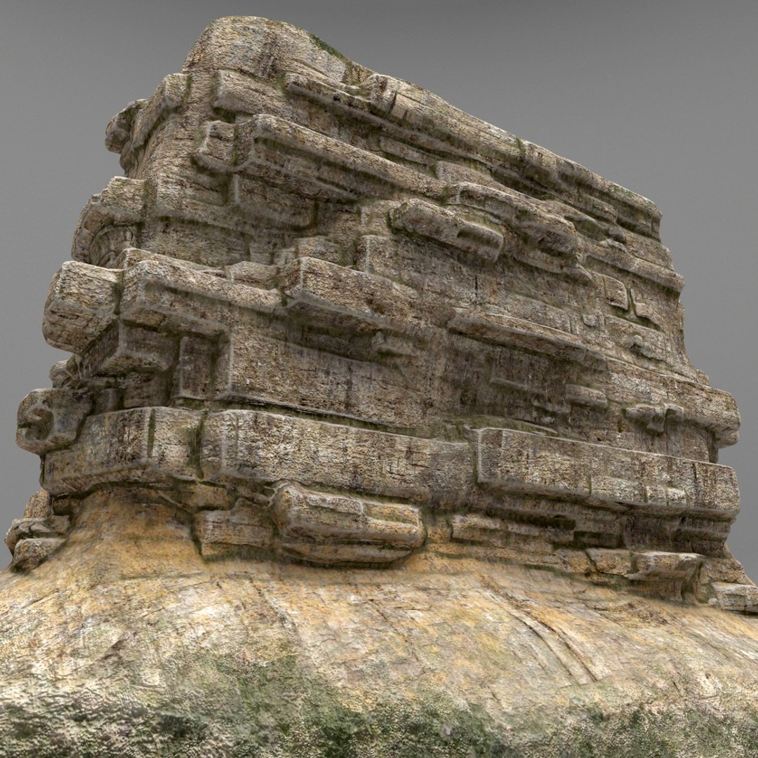 3ds max rock