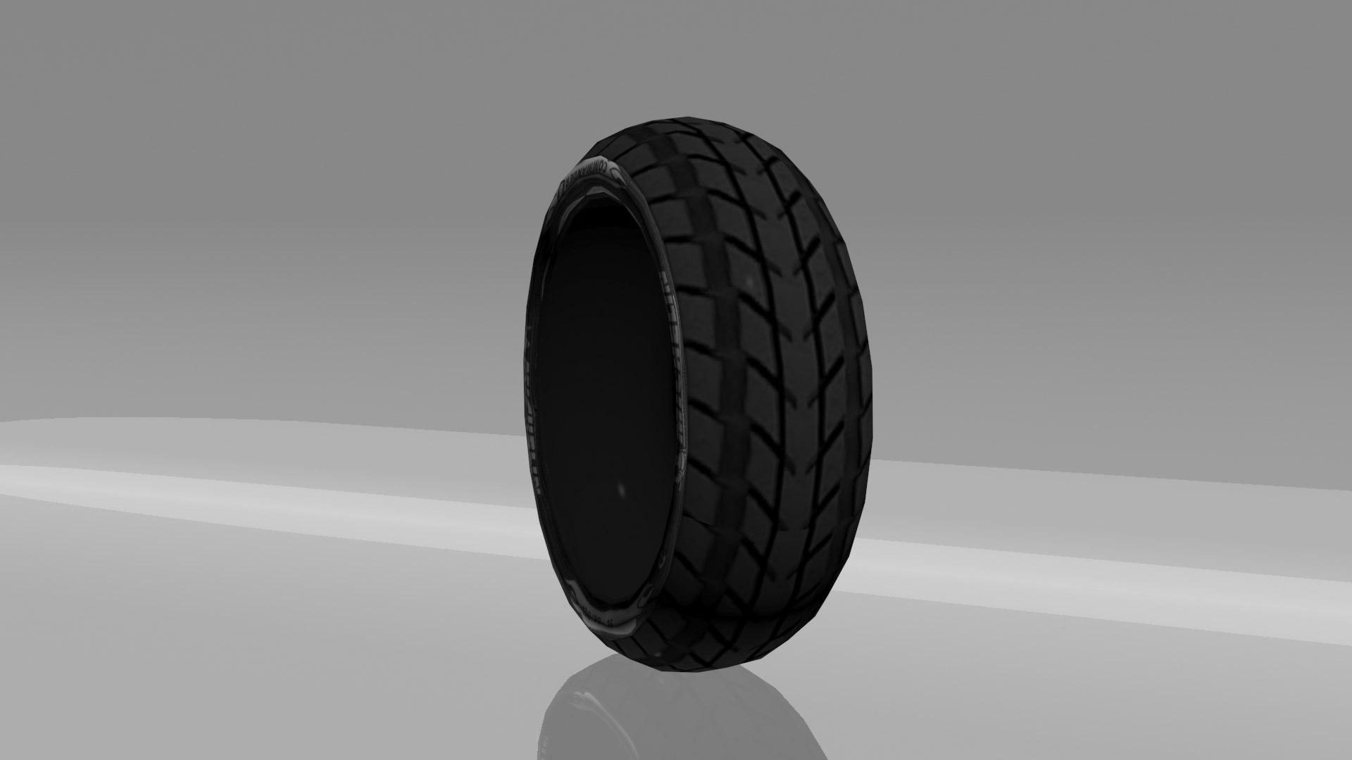 3d Motorcycle Tire Model