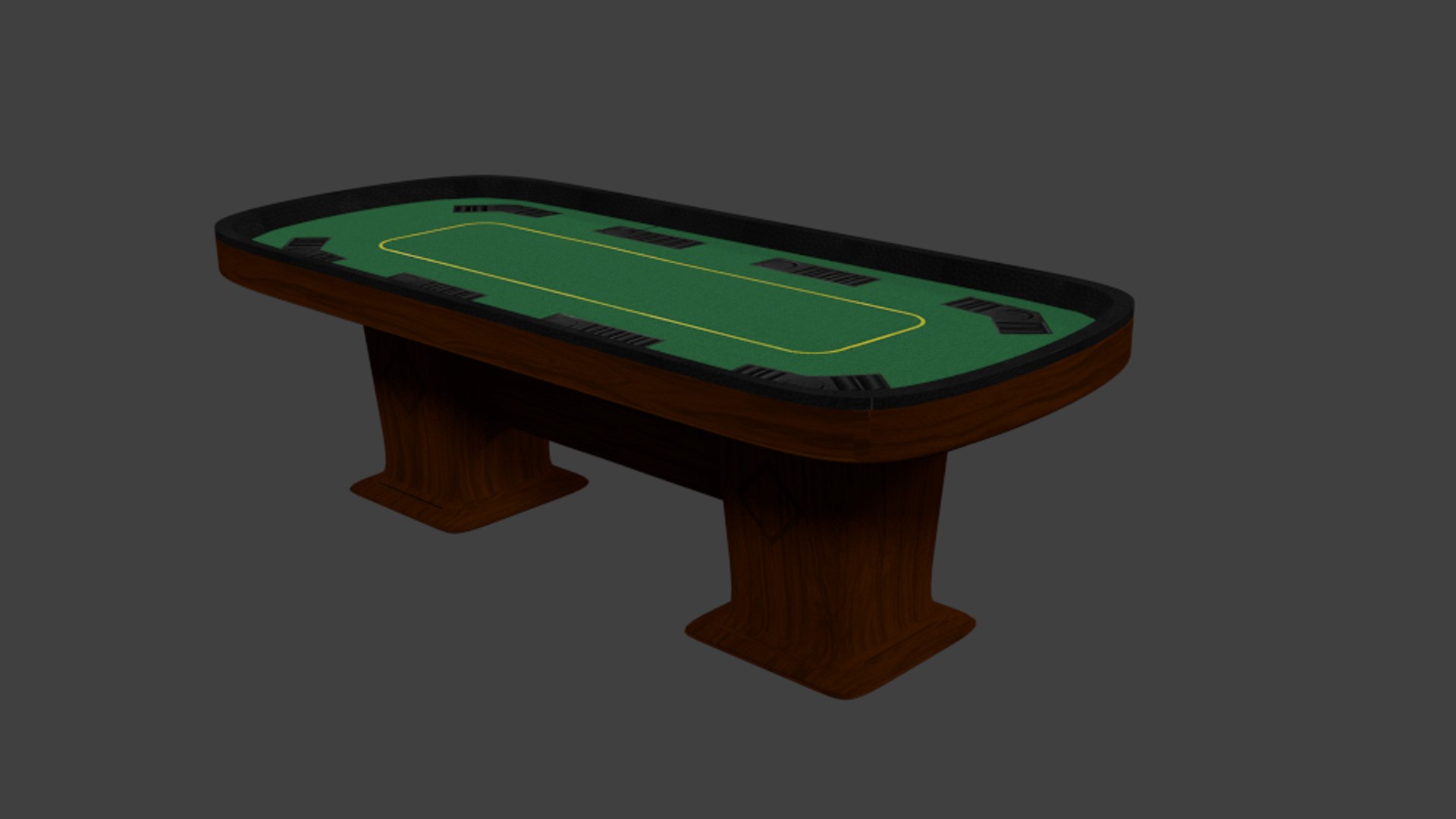 Poker Card Table 3ds