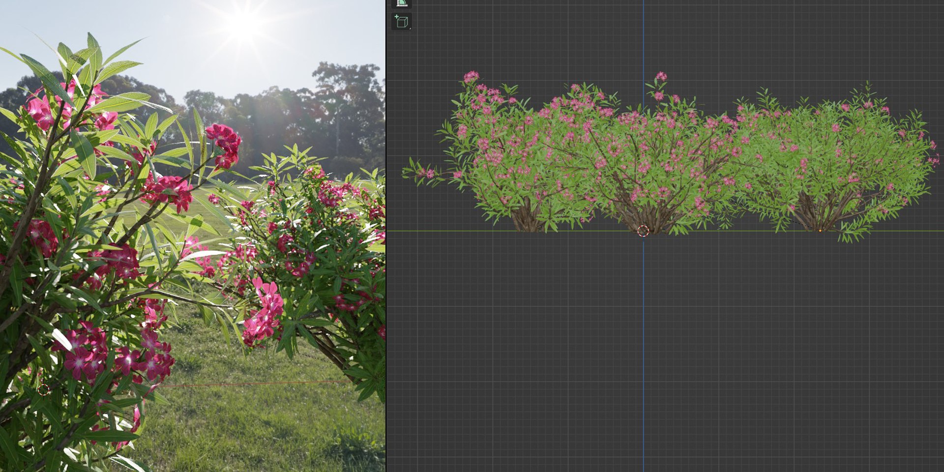 Oleander Collection Vol 166-Blender 3D Model - TurboSquid 2155589