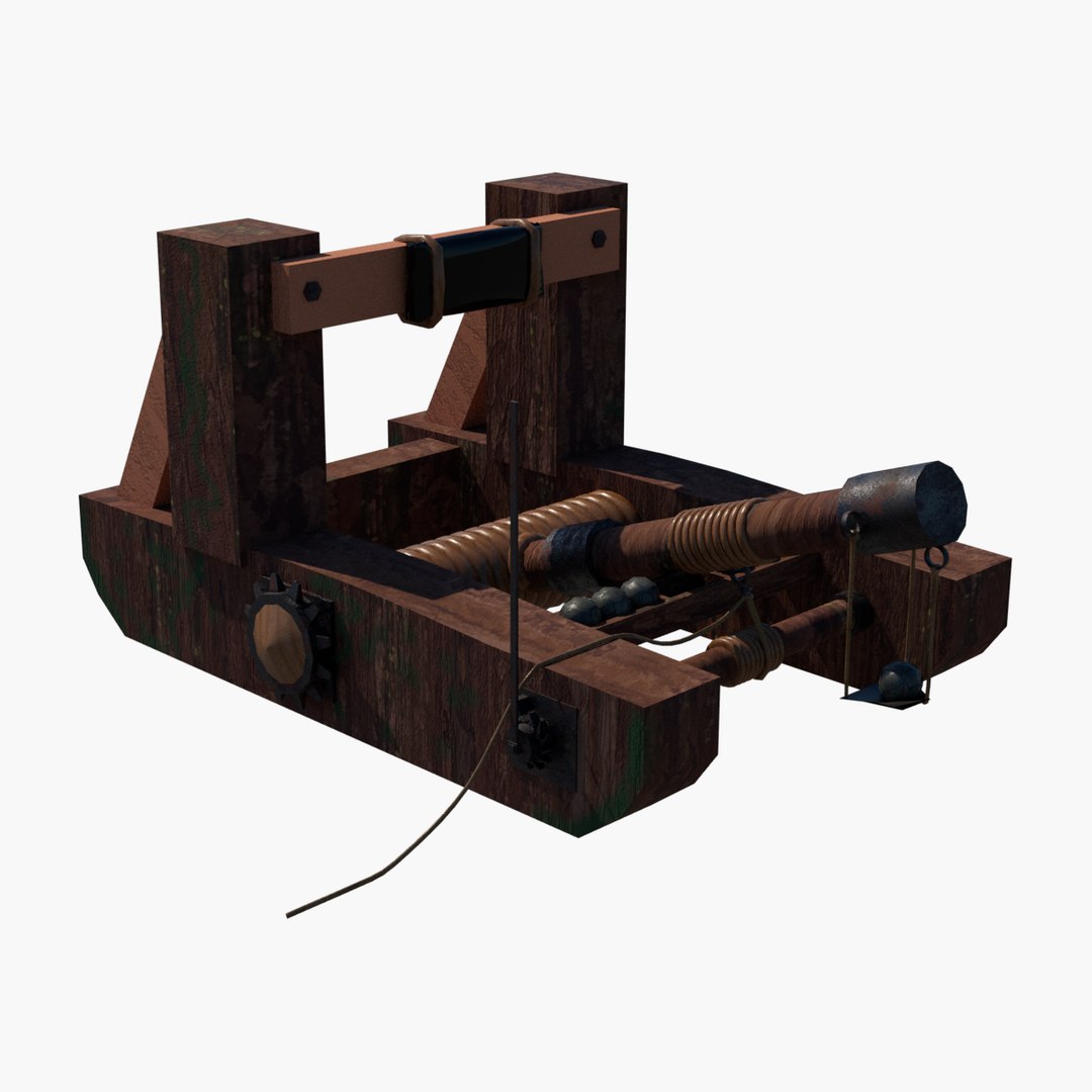 Mangonel 3D model - TurboSquid 1734521