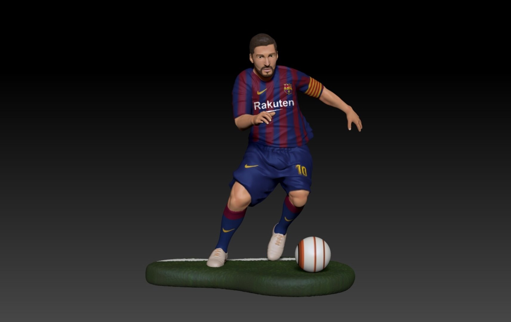modelo 3d MESSI BARCELONA FC Ready to Print - TurboSquid 2112598