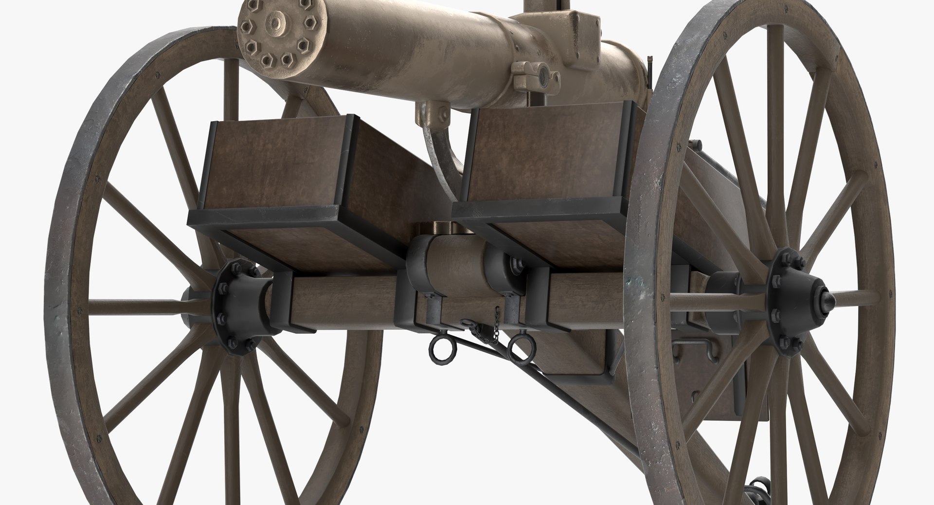 Gatling Gun 3D - TurboSquid 2169774