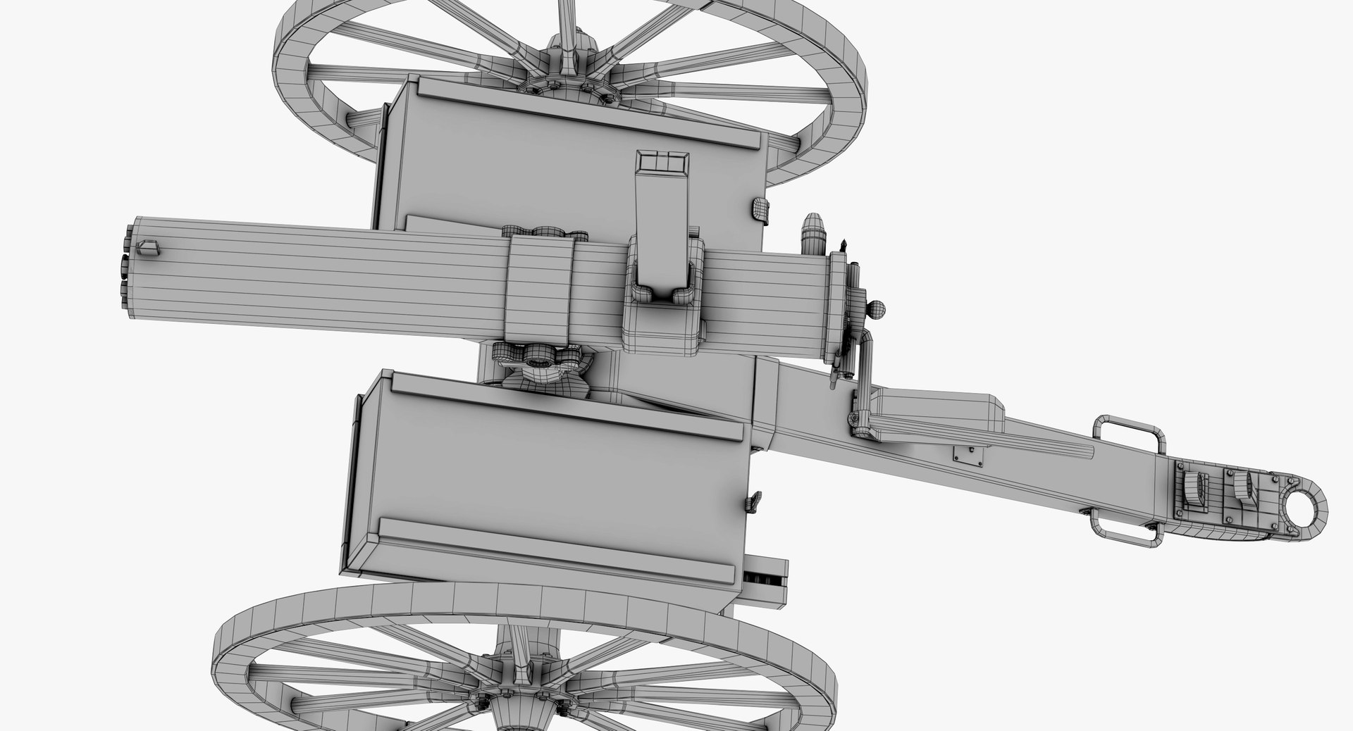 Gatling Gun 3D - TurboSquid 2169774
