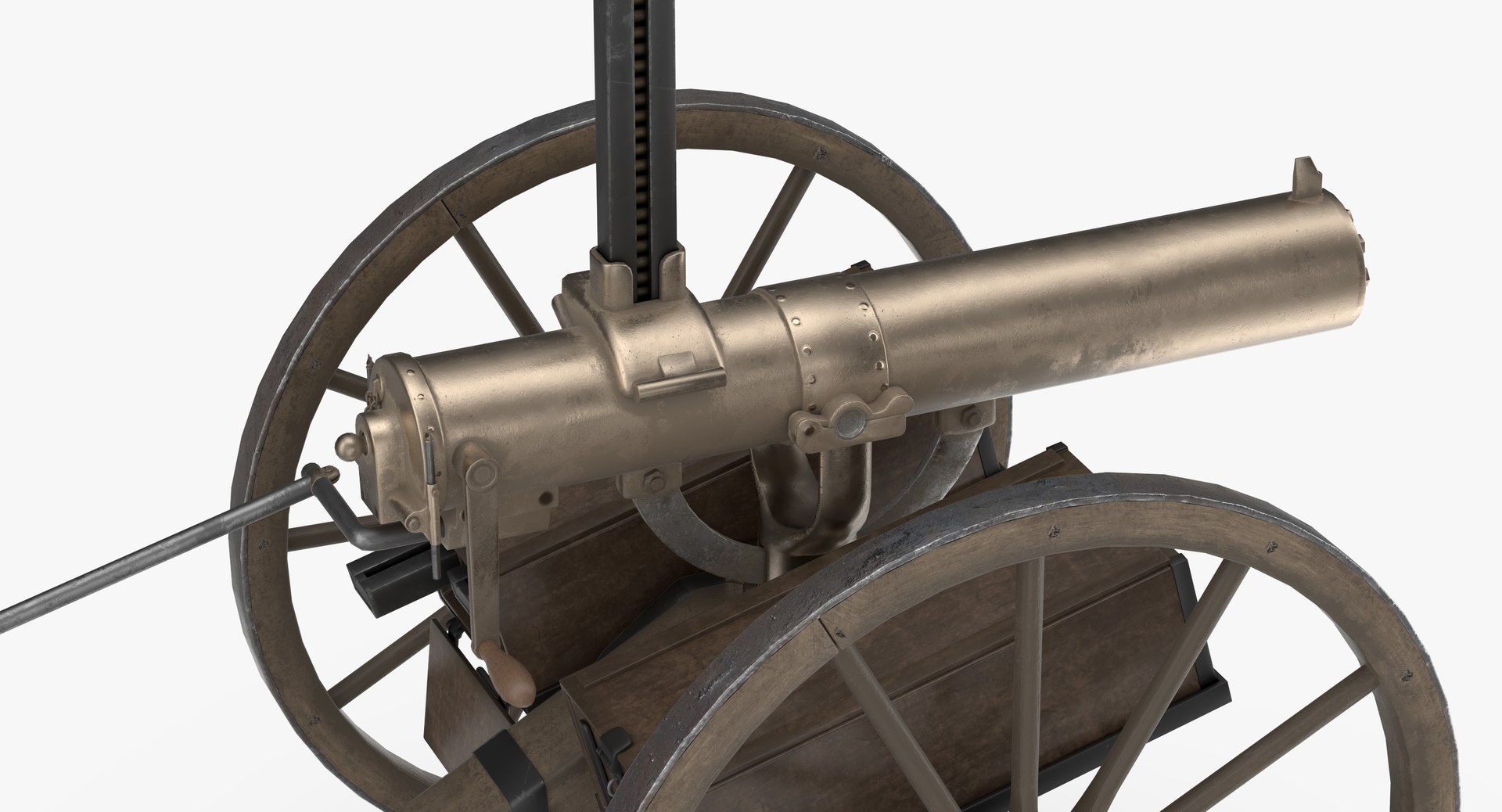 Gatling Gun 3D - TurboSquid 2169774