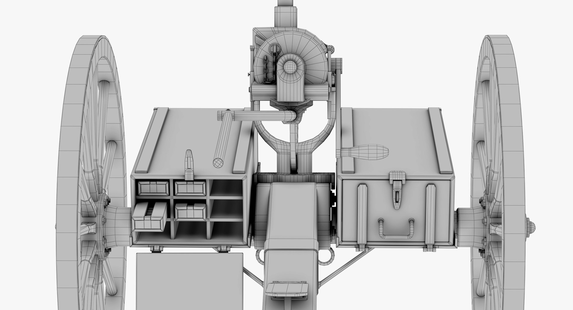 Gatling Gun 3D - TurboSquid 2169774