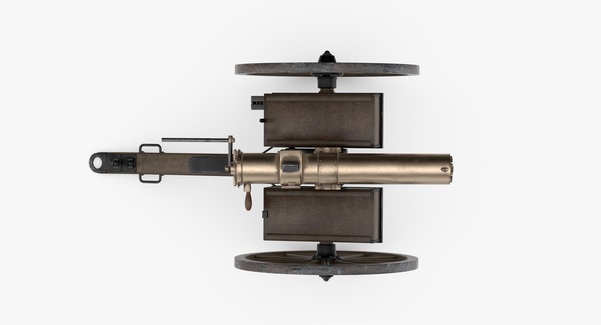 Gatling Gun 3D - TurboSquid 2169774