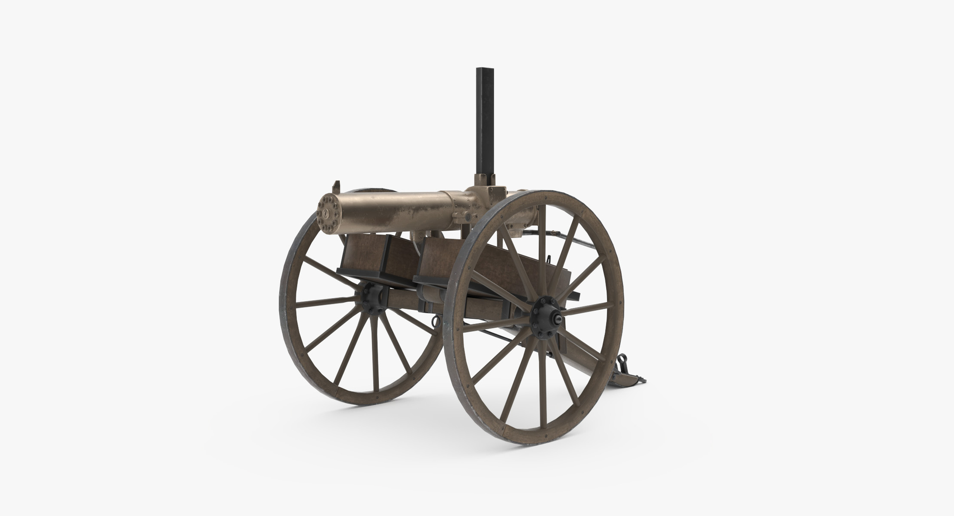 Gatling Gun 3D - TurboSquid 2169774