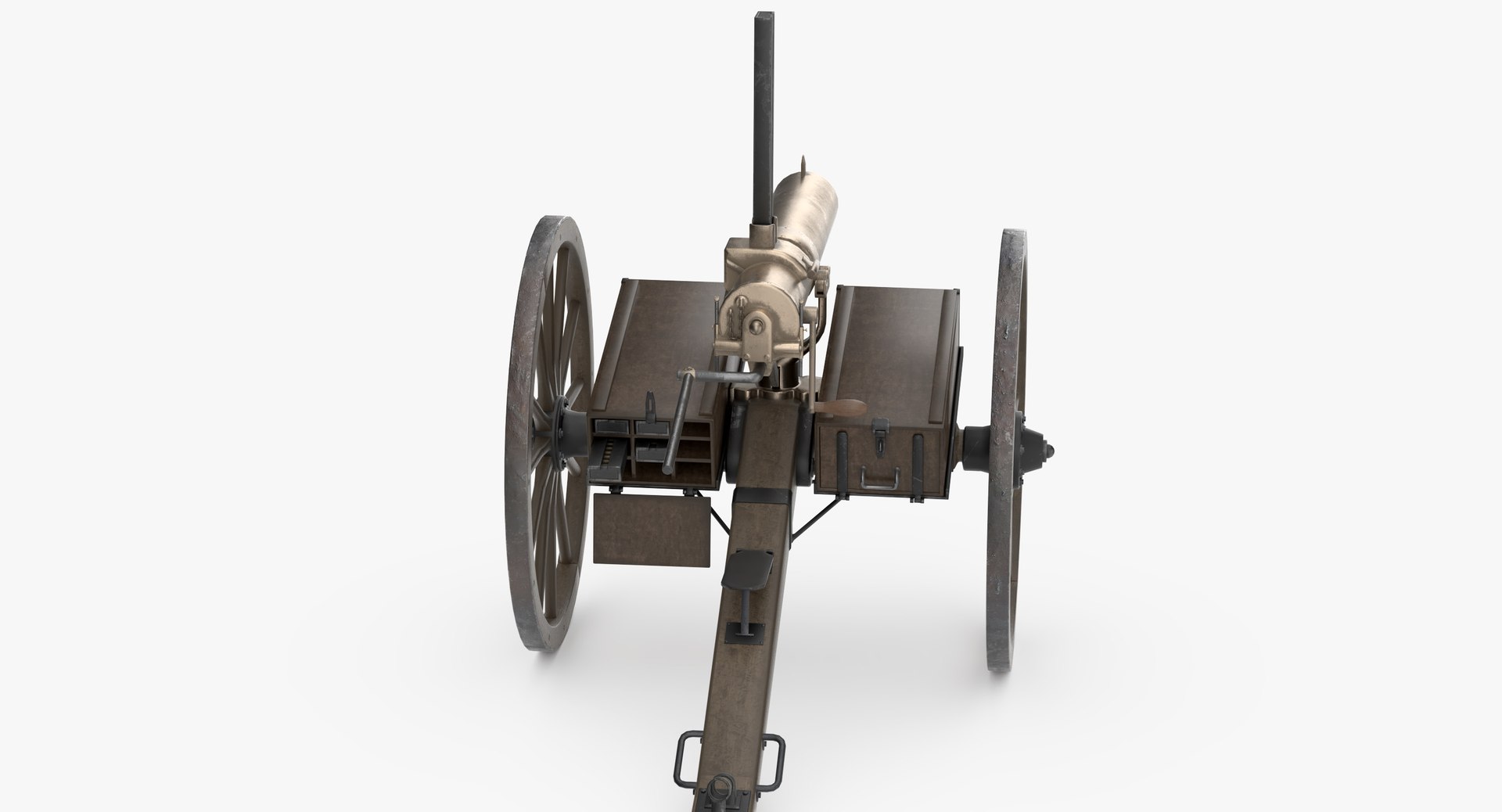 Gatling Gun 3D - TurboSquid 2169774