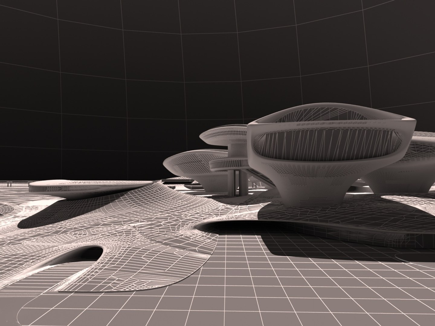 3D Museum 2 - TurboSquid 2032183