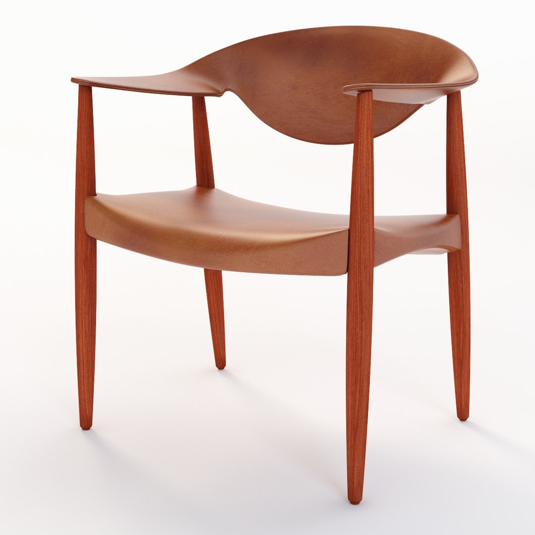 Lm92 Metropolitan Chair 3d Model