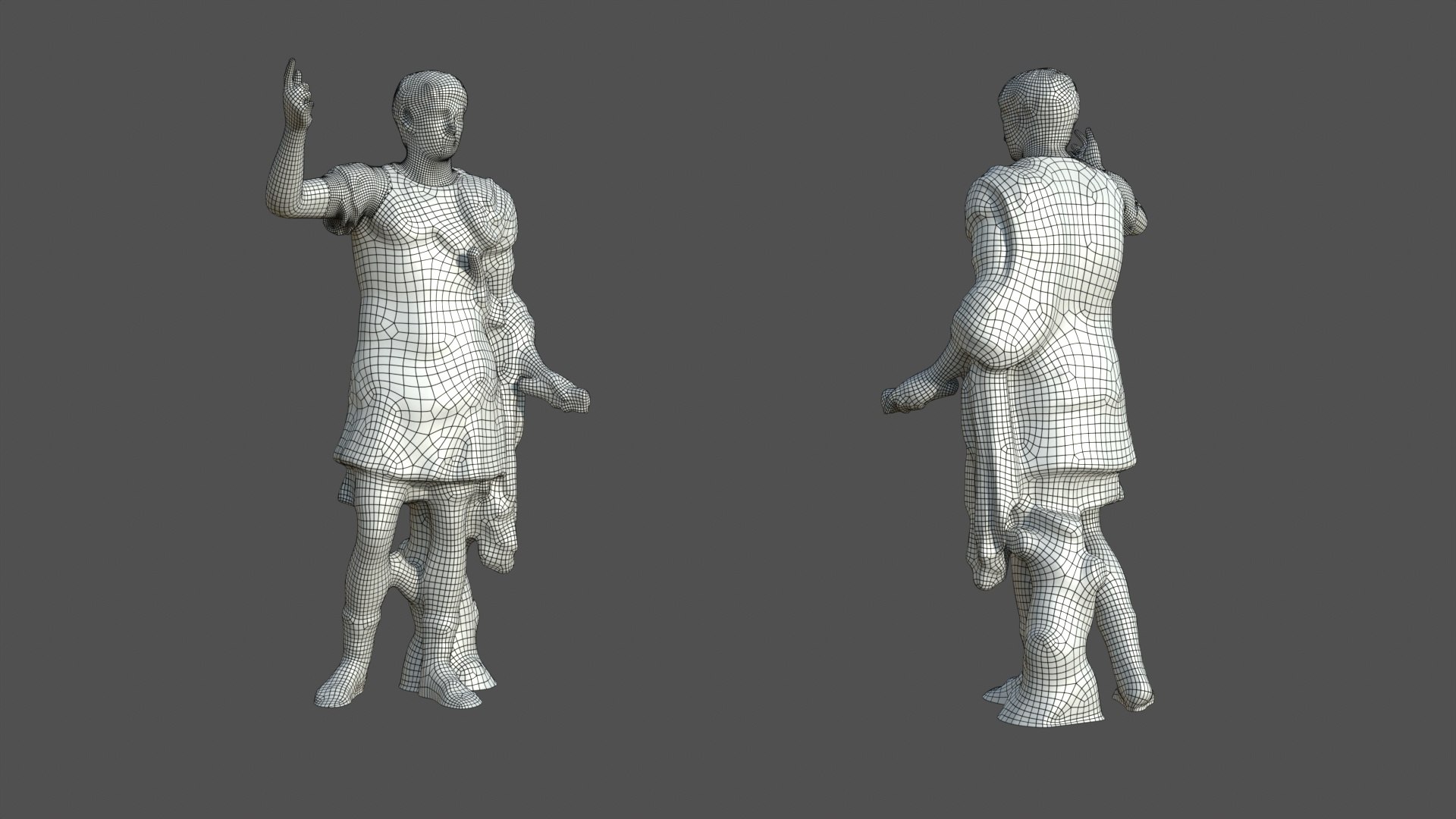 Emperor Trajan Statue 3D - TurboSquid 2369609