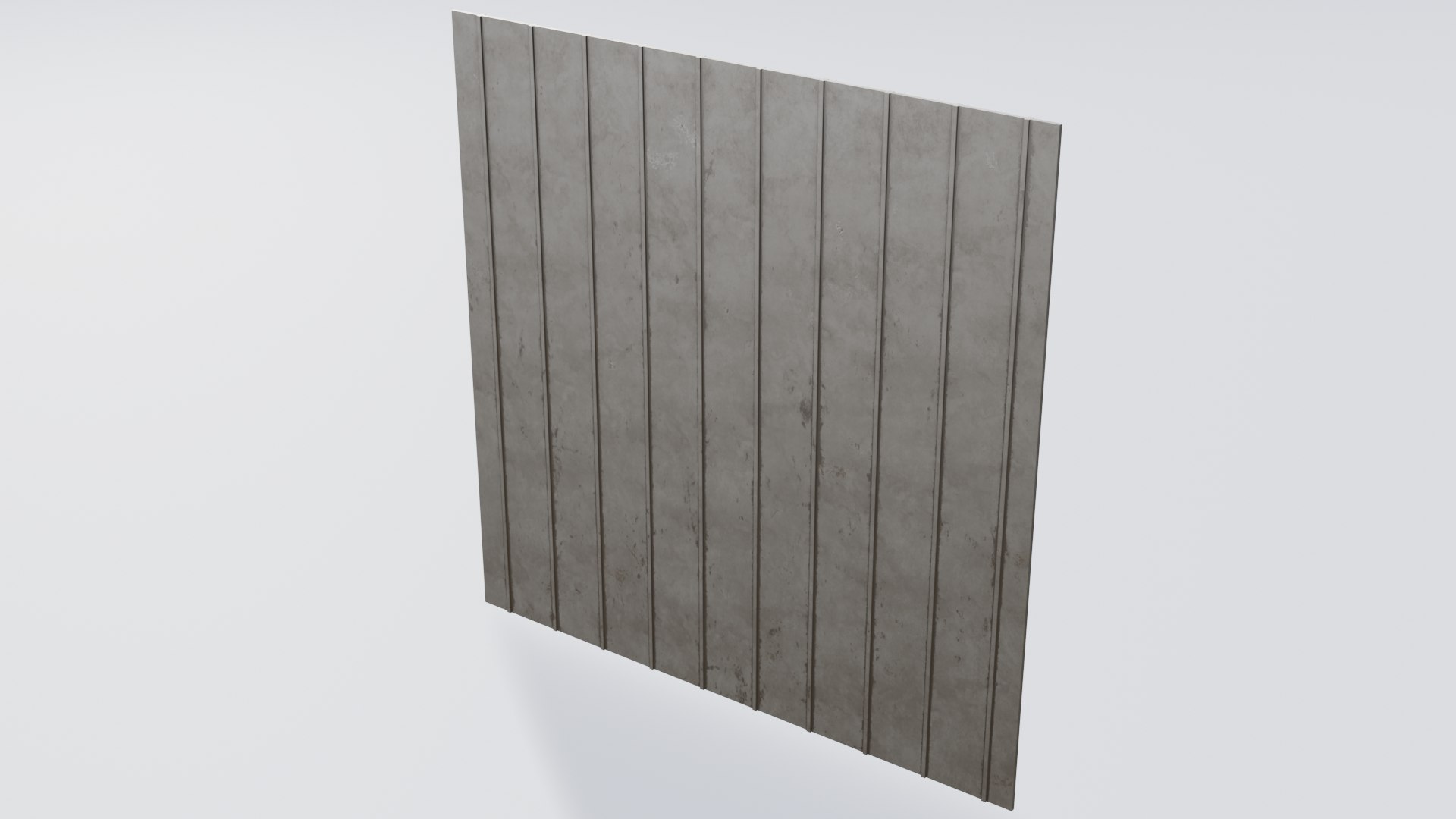 Metal Walling Sheet 3D - TurboSquid 1470500