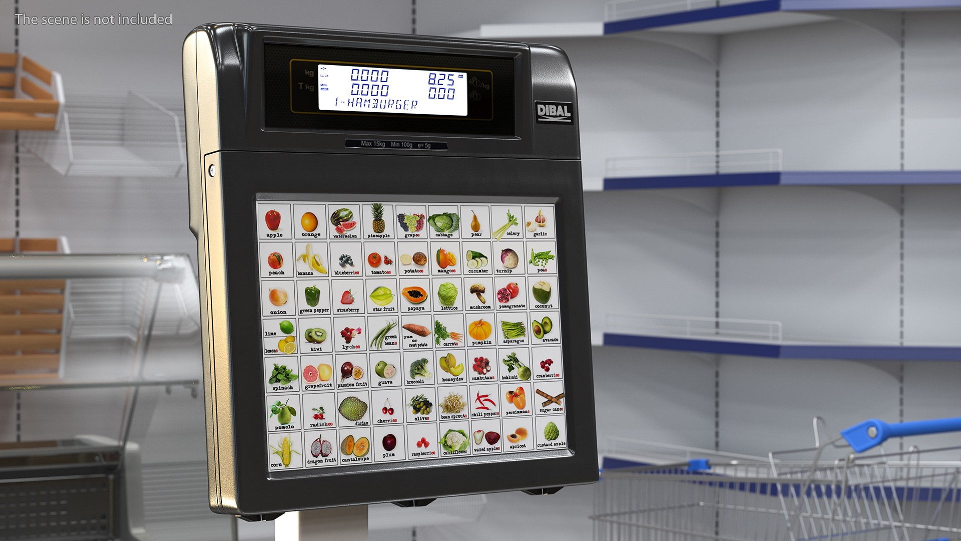 3D Self-service Scales Tornado With Interactive Scoreboard Model ...