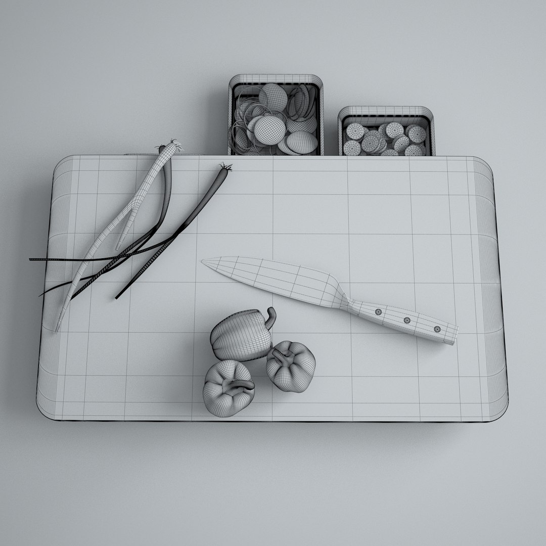 3d Model Food Kitchen Slice