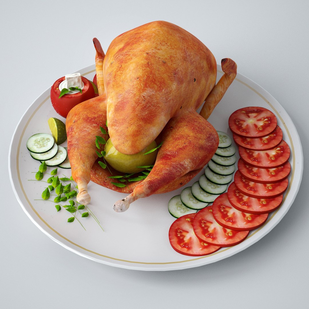 3d Model Food Kitchen Slice