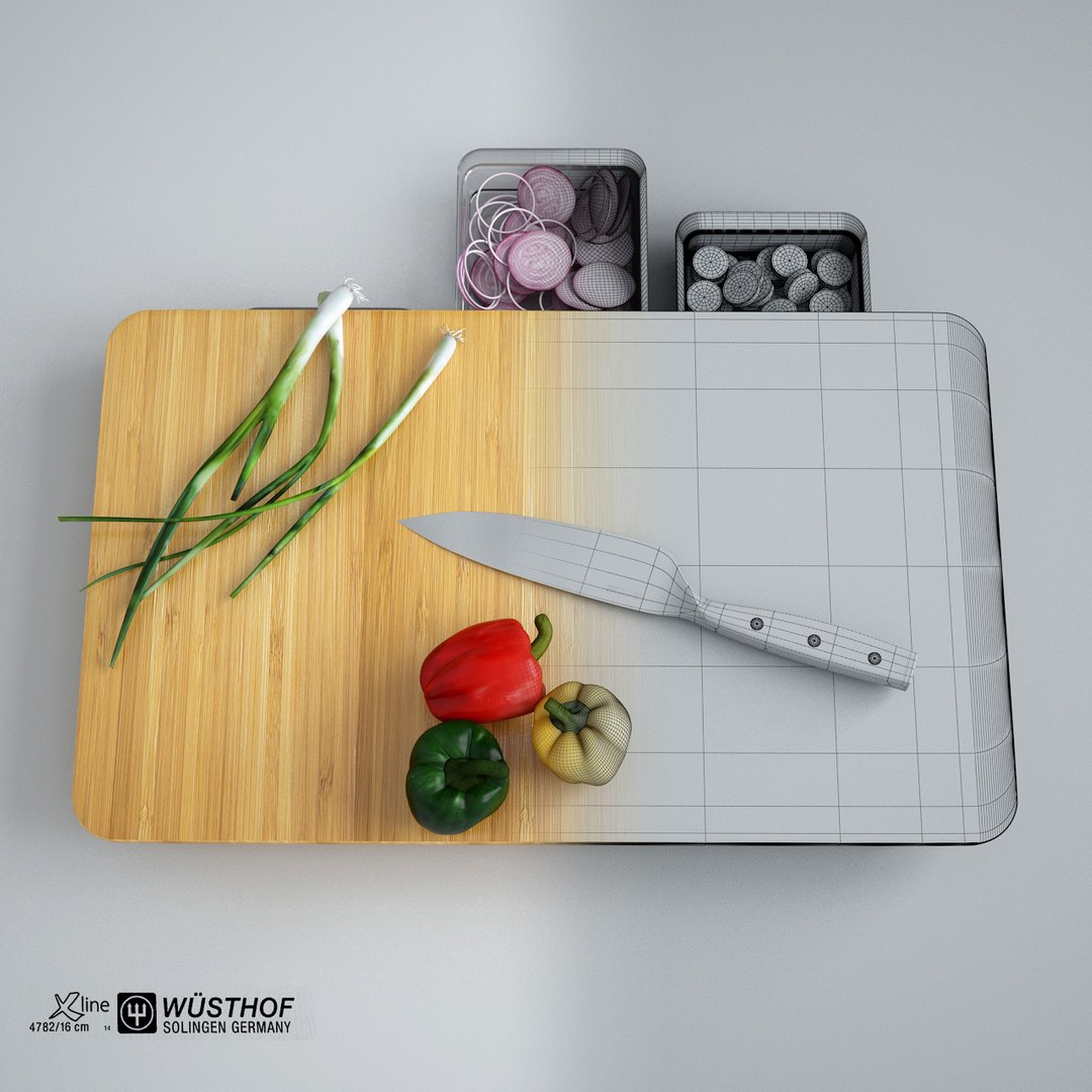 3d Model Food Kitchen Slice