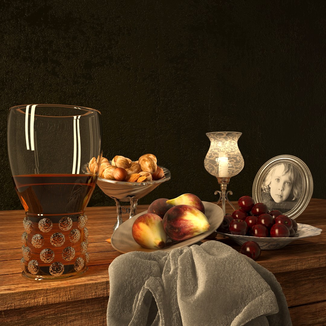 3d model food kitchen slice