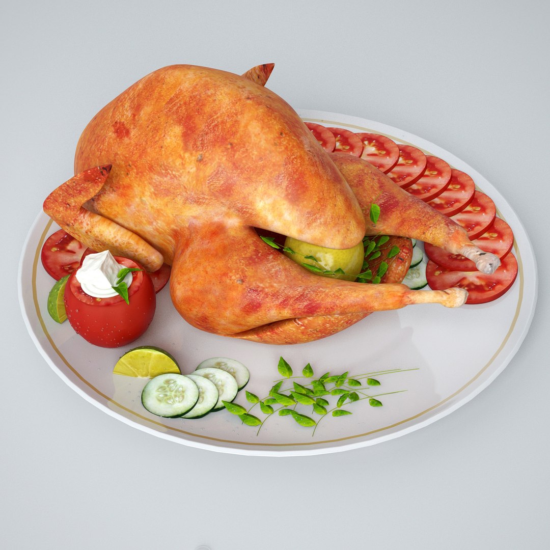 3d Model Food Kitchen Slice