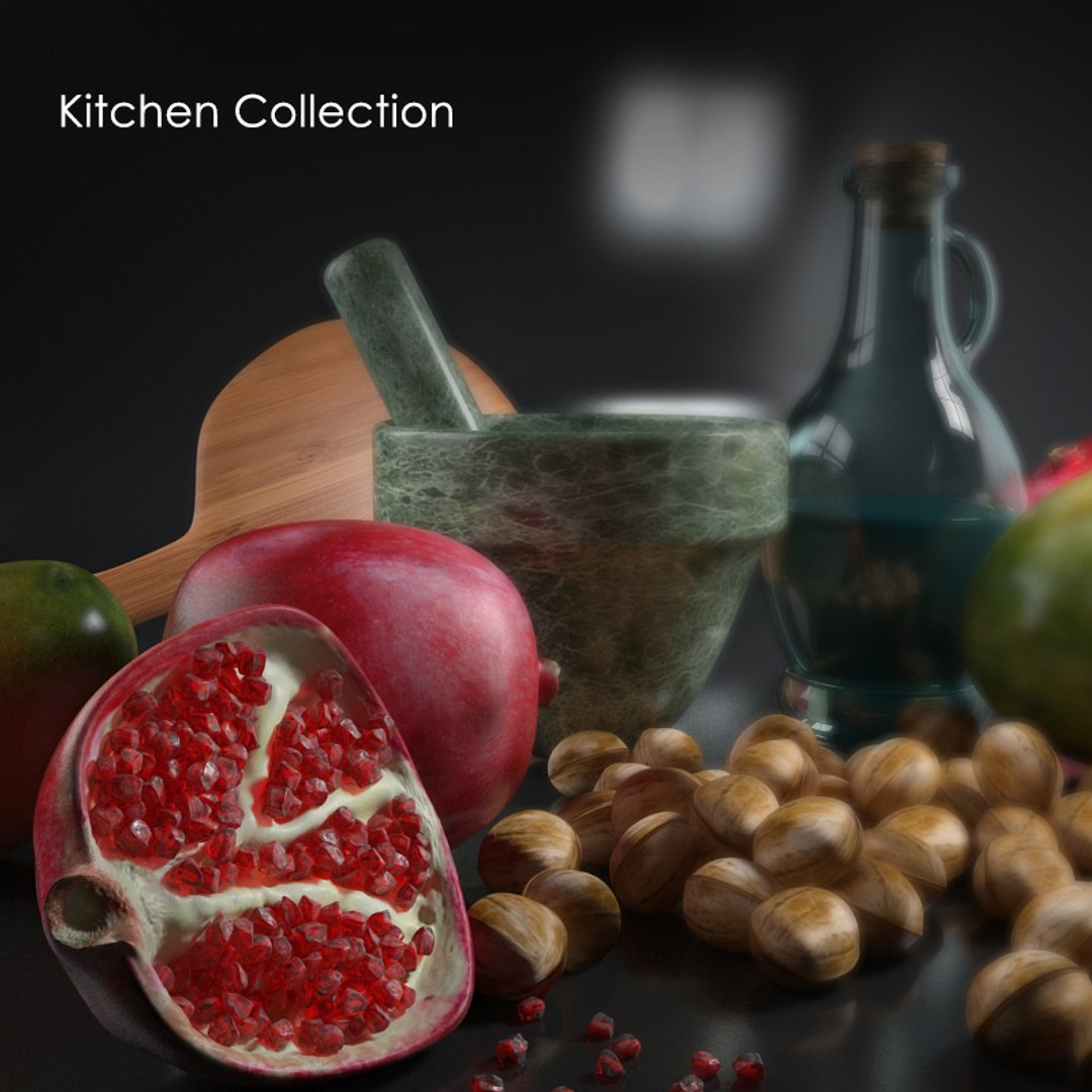 3d Model Food Kitchen Slice