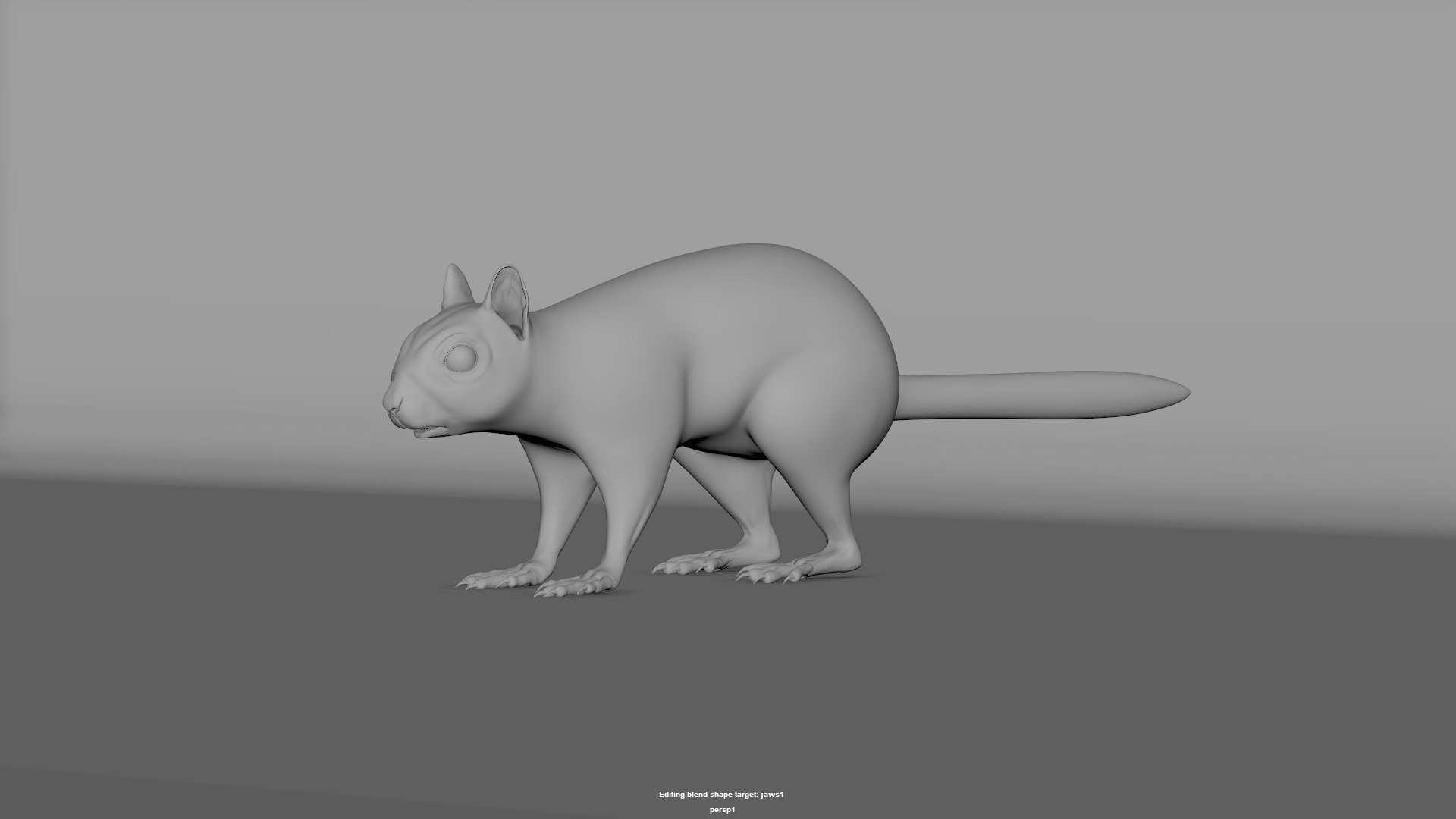 Squirrel Rodent Animal 3D Model - TurboSquid 1641822