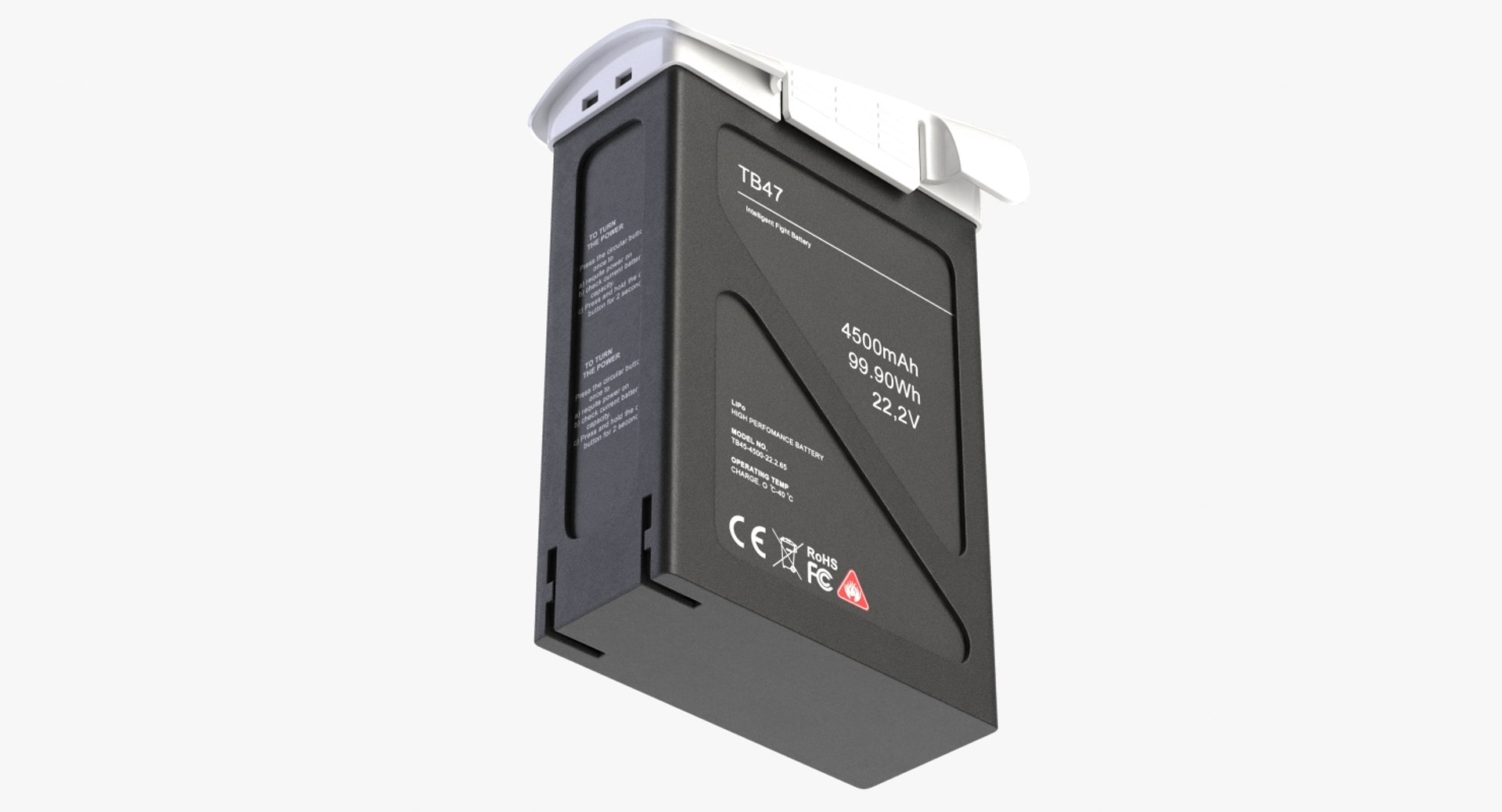 3d Dji Inspire Battery