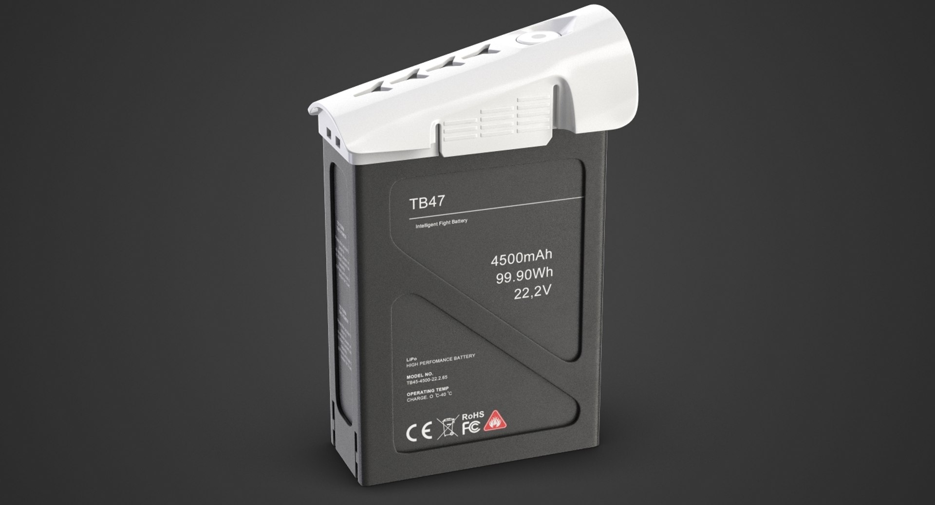 3d dji inspire battery