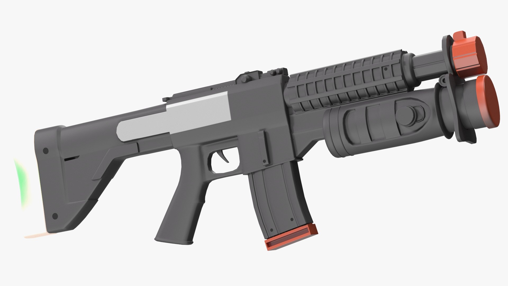 3D Shooter Arcade Game Toy Rifle - TurboSquid 2113217