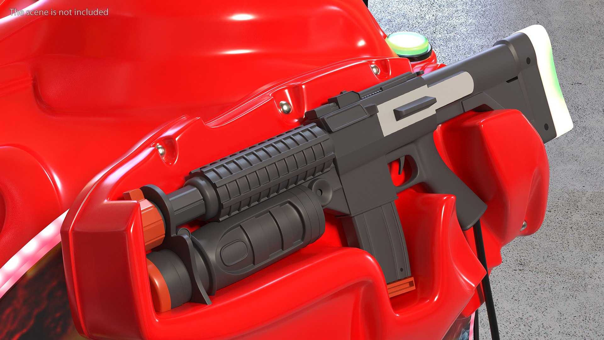 3D Shooter Arcade Game Toy Rifle - TurboSquid 2113217