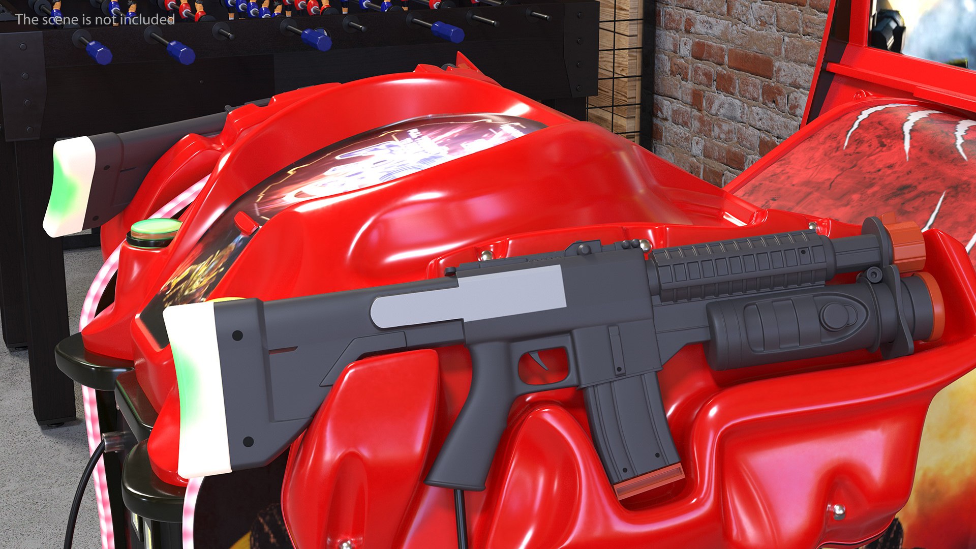 3D Shooter Arcade Game Toy Rifle - TurboSquid 2113217