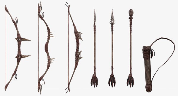 Projectile Weapons Pack Maya Models for Download | TurboSquid