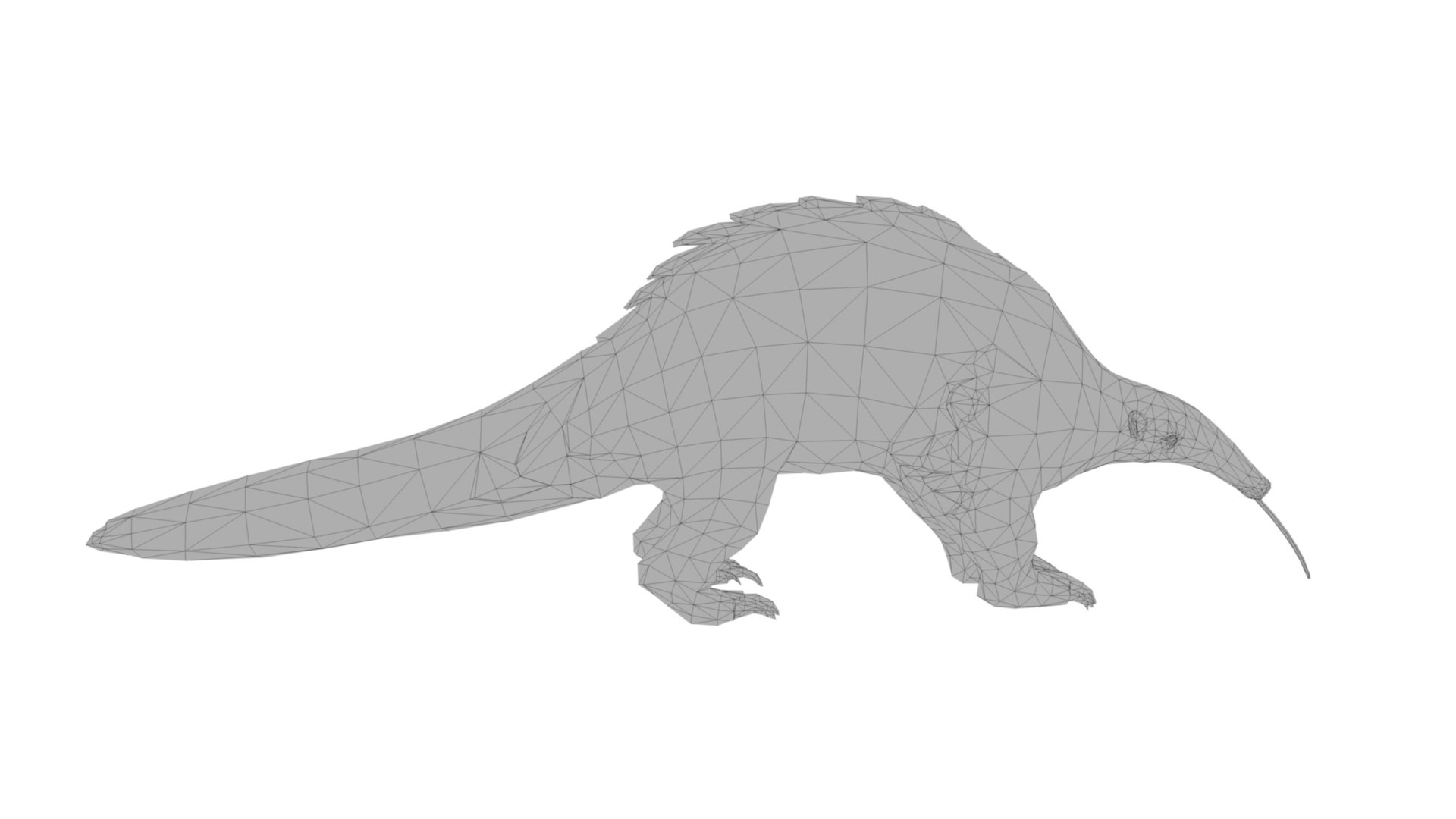 Pangolin 3D - TurboSquid 2002651