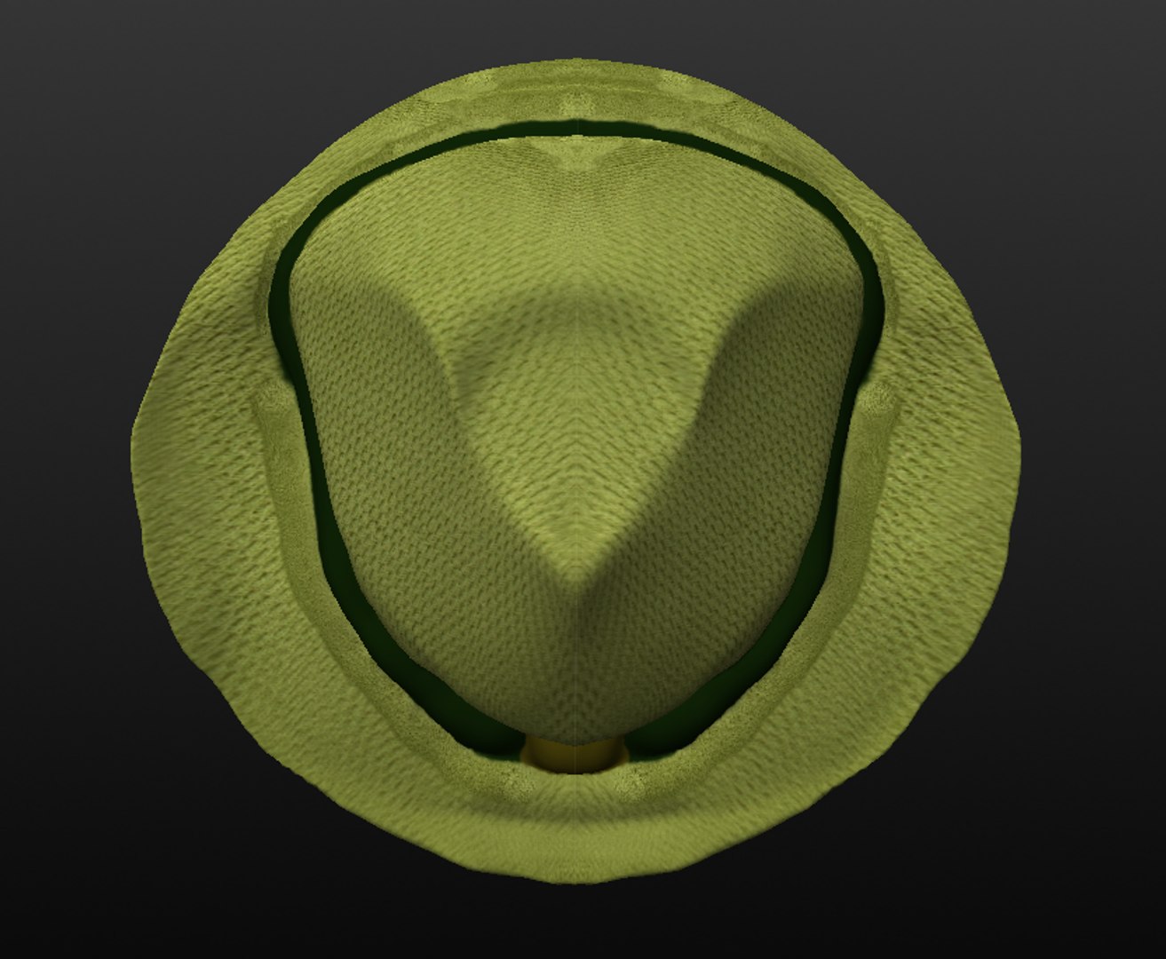 Green fedora 3D model - TurboSquid 1248735