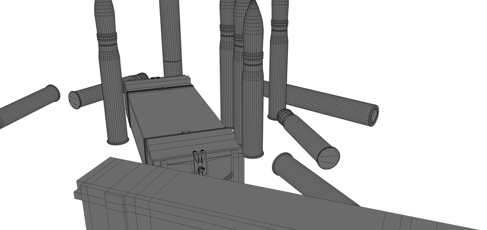 3D Model British 6-pounder Ap Grenades - TurboSquid 1395803