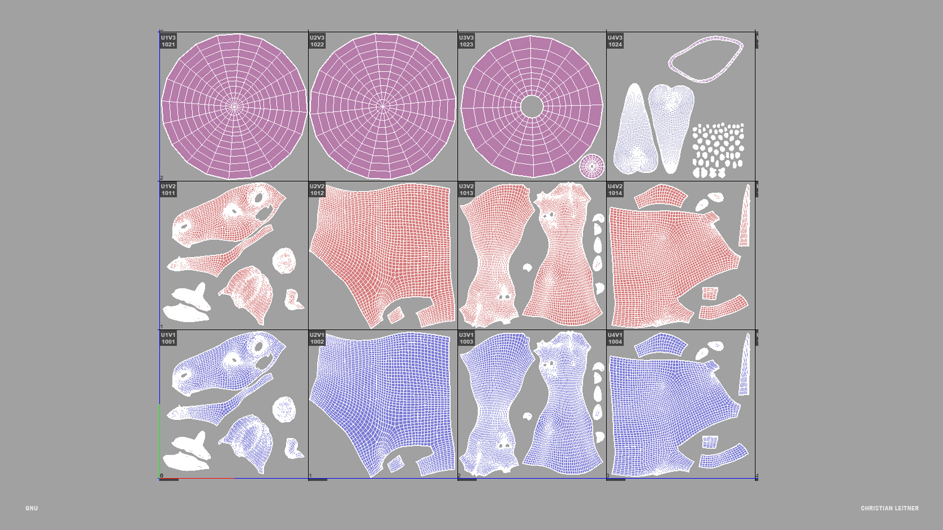 3D Gnu - TurboSquid 1820192