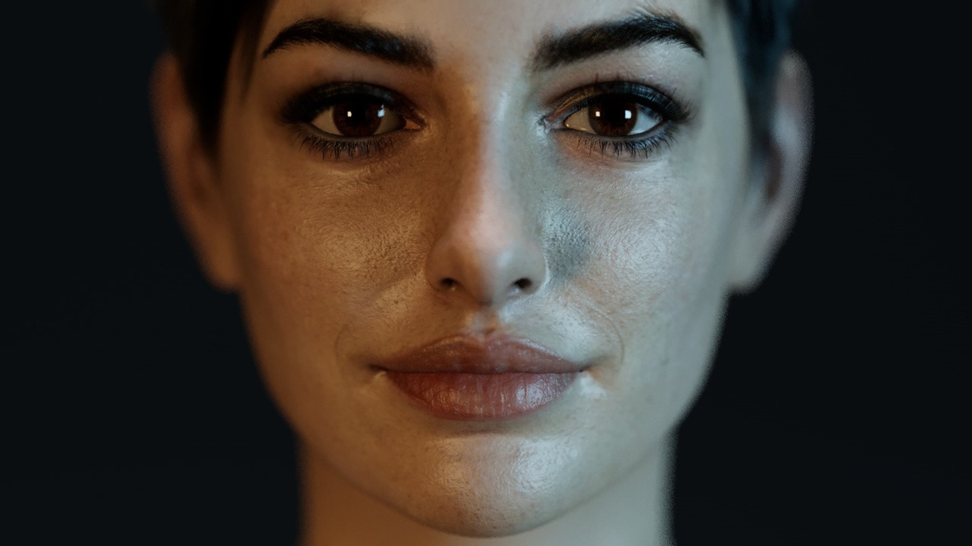 Anne Hathaway 3D Model - TurboSquid 2372133
