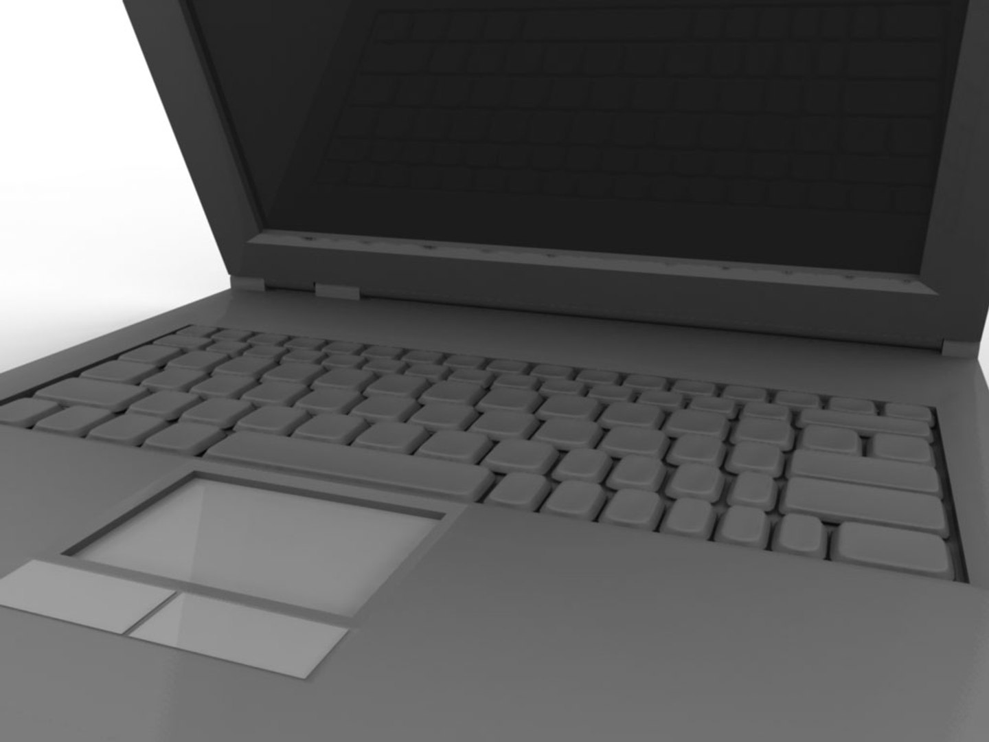 3d Model Of Laptop