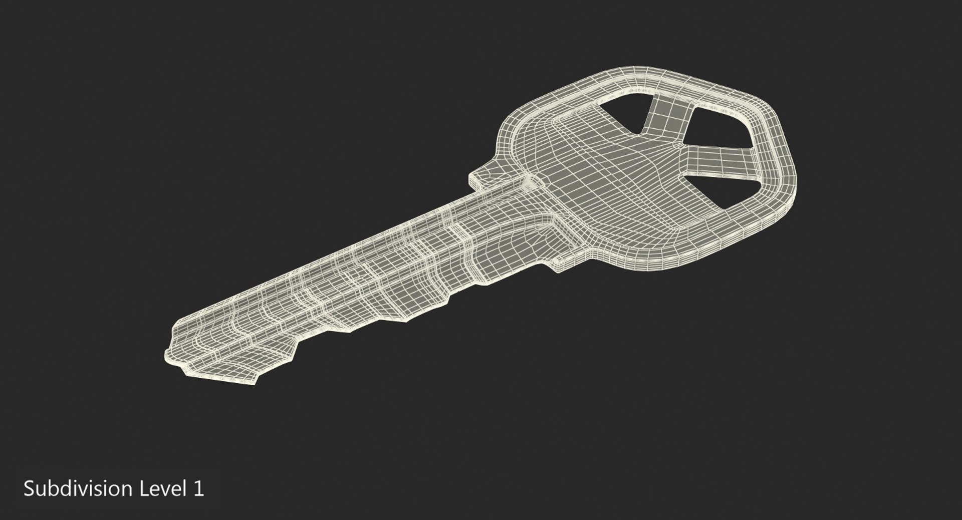 Bronse House Key 3D - TurboSquid 1232633