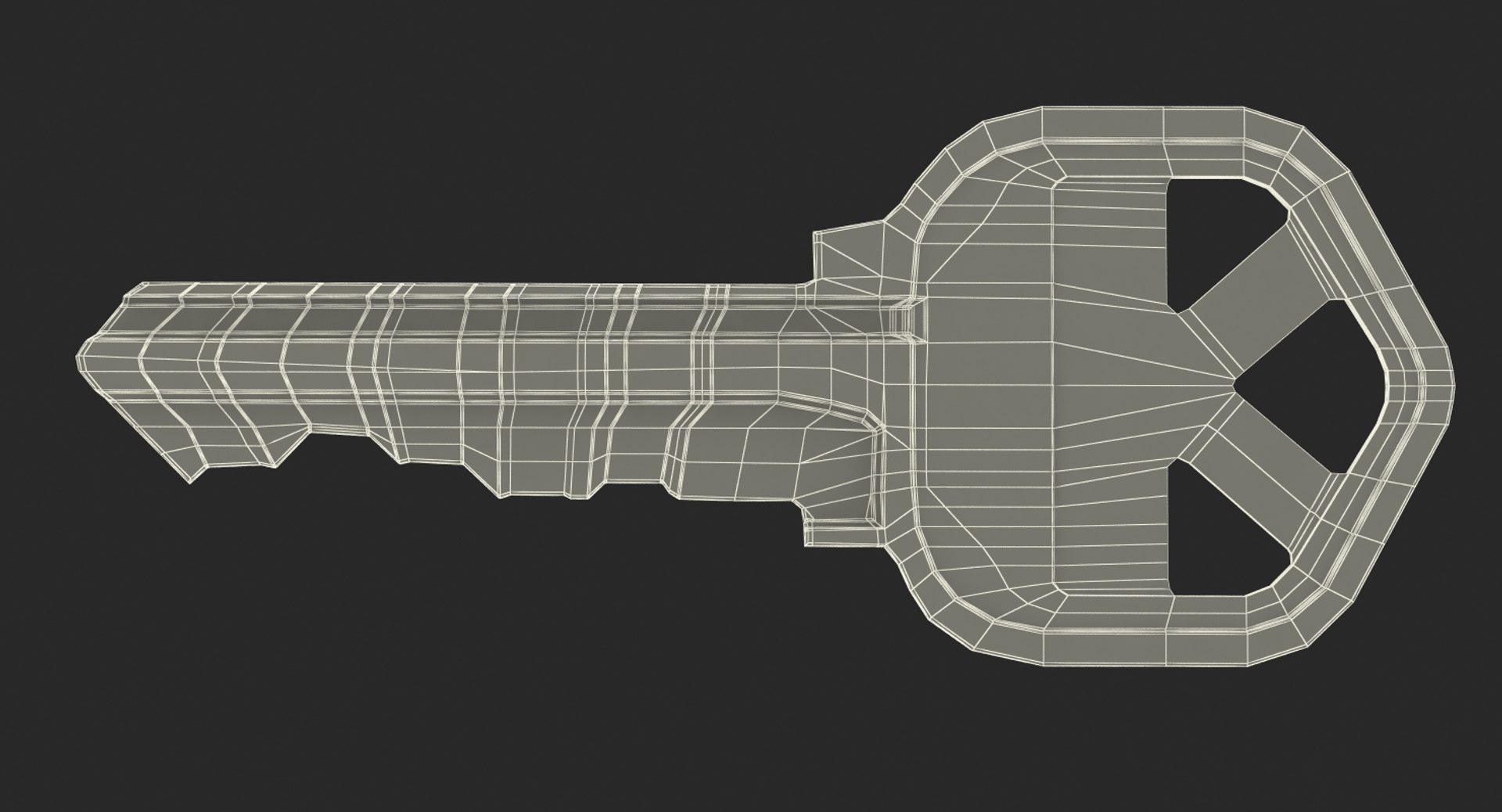 Bronse House Key 3D - TurboSquid 1232633